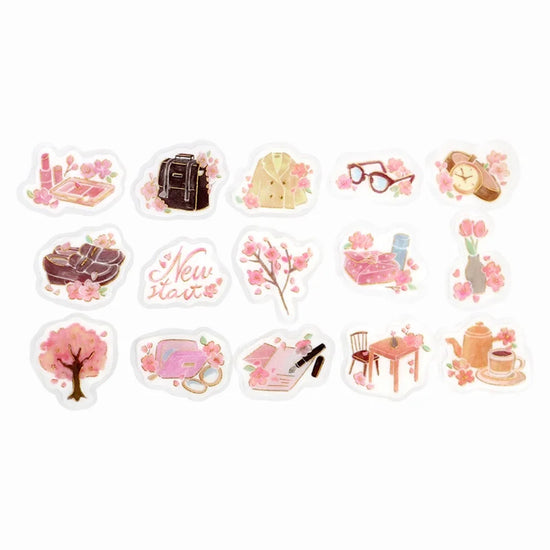 BGM Sakura Flake Sticker 2024 Limited Edition - New Start – Waku Waku ...