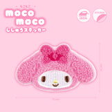 Sanrio Moco Moco Fluffy Embroidery Sticker Patch - My Melody – Waku Waku Universe