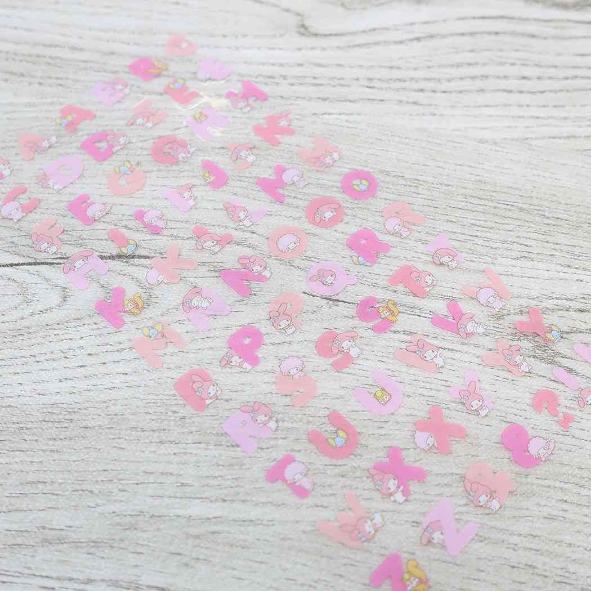 Sanrio Character Alphabet Stickers - My Melody – Waku Waku Universe